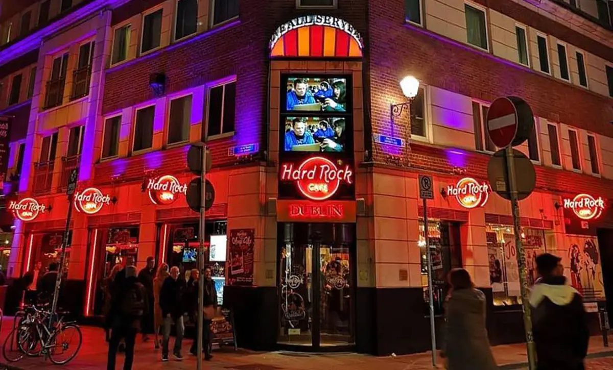 Hard Rock Cafe Dublin: Un Lugar Icónico Del Rock En Dublin | Despiste Café