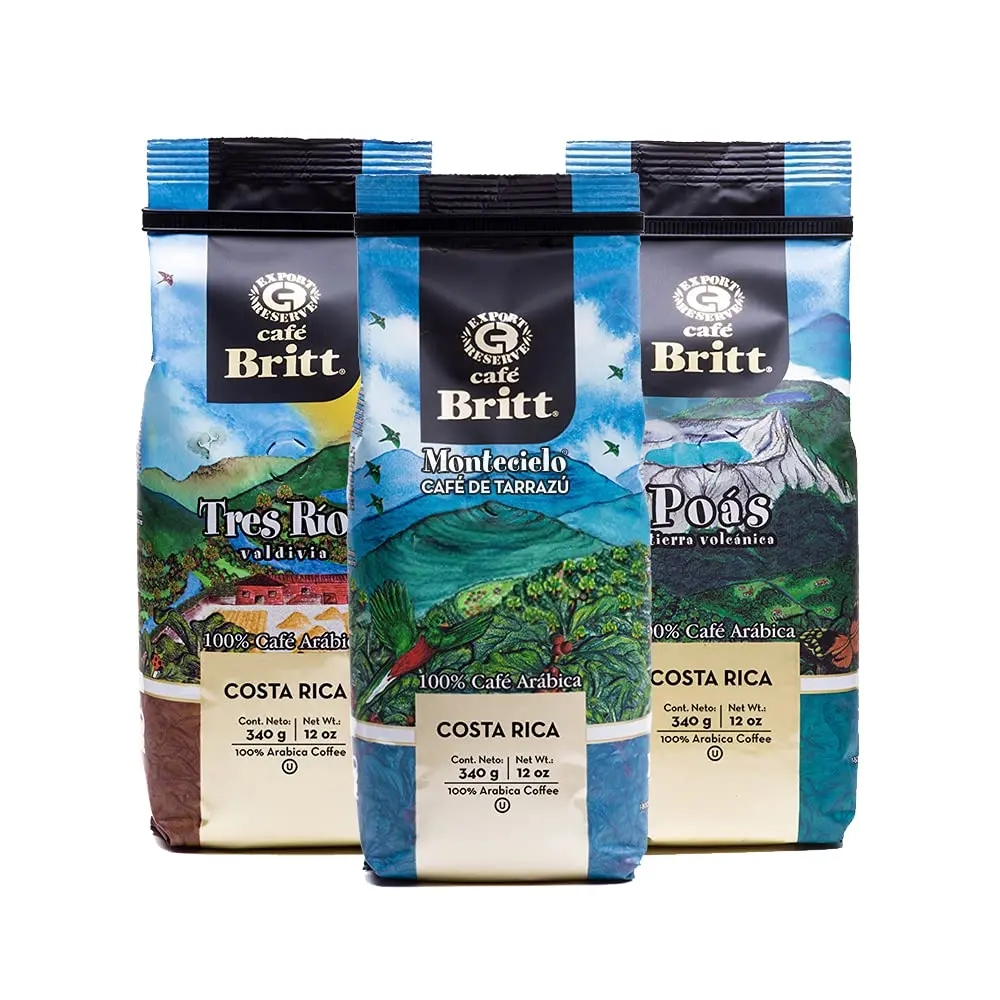 Café Britt Costa Rica: Café Gourmet De Calidad Y Sabor Inigualables ...